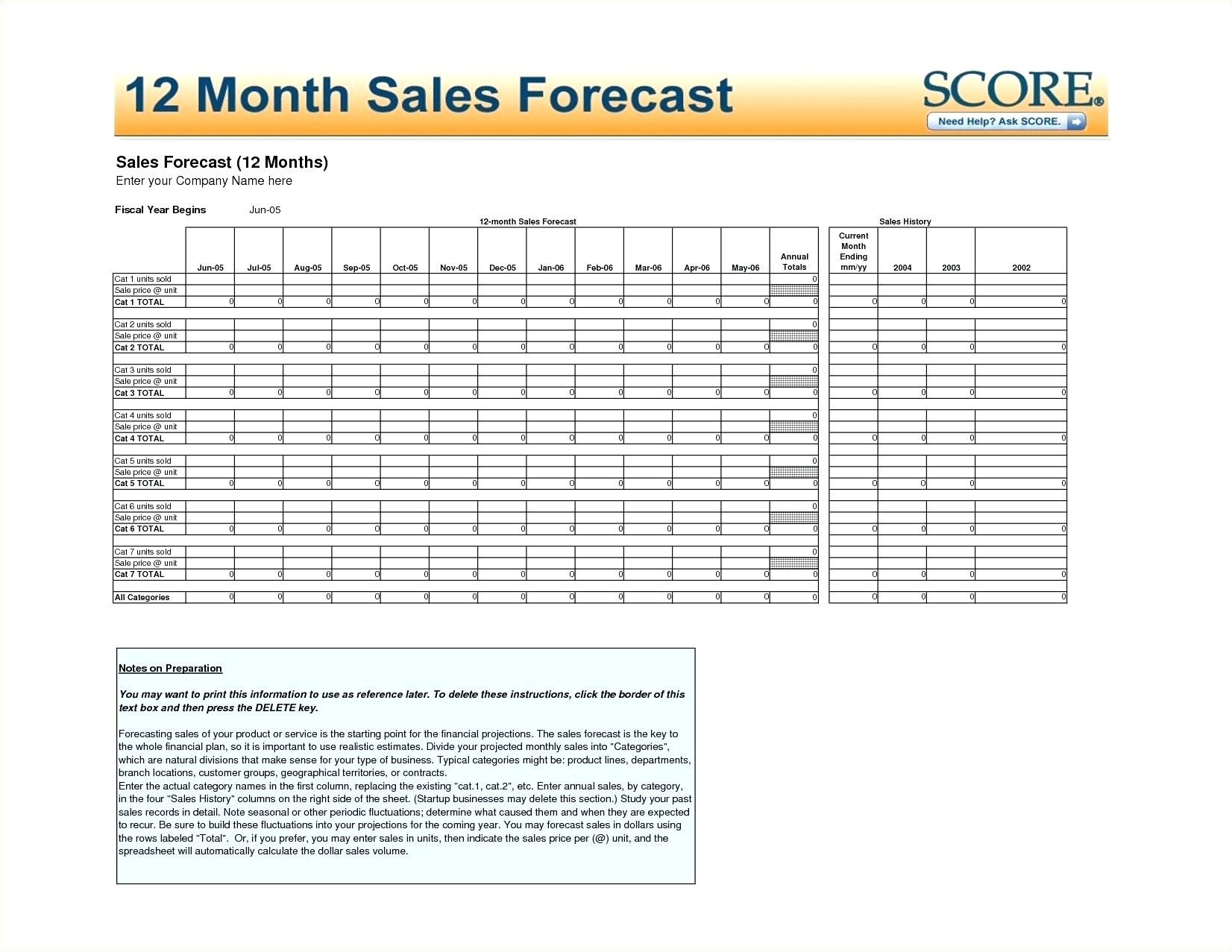 12 Month Business Plan Template Williamson ga us