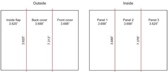 8 5x11 Tri Fold Brochure Template Williamson ga us