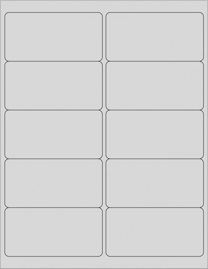 Avery 2X4 Label Template