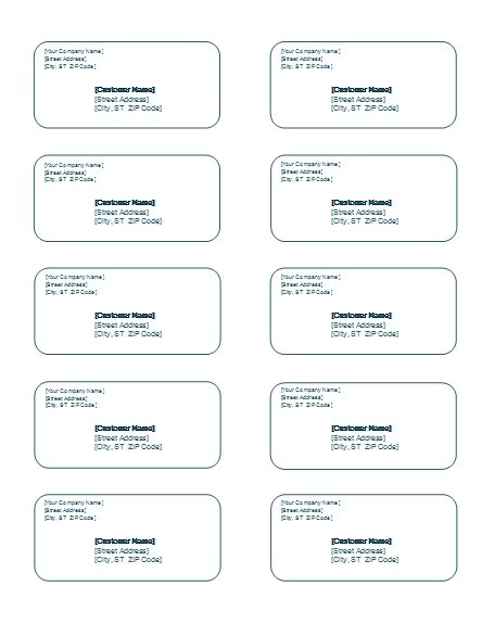 Avery Address Label Template 18660 Williamson ga us