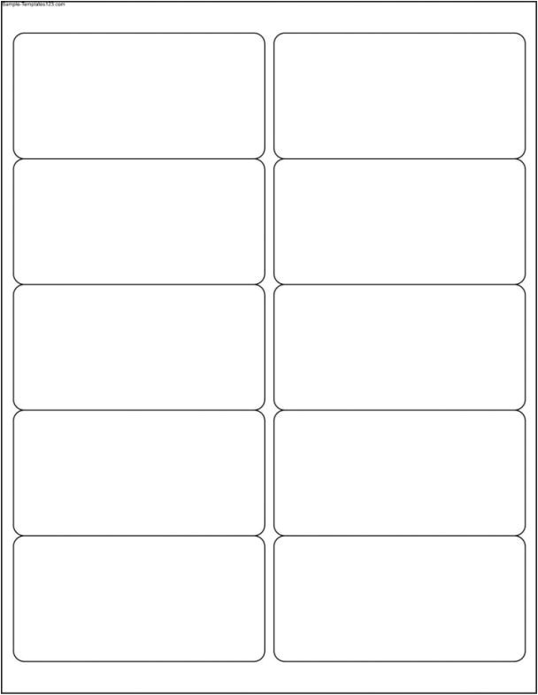 Avery 8371 Template
