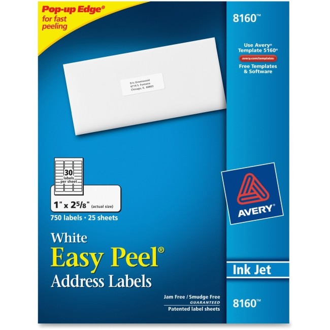 Avery Com Templates 8160 Mailing Labels Williamson ga us