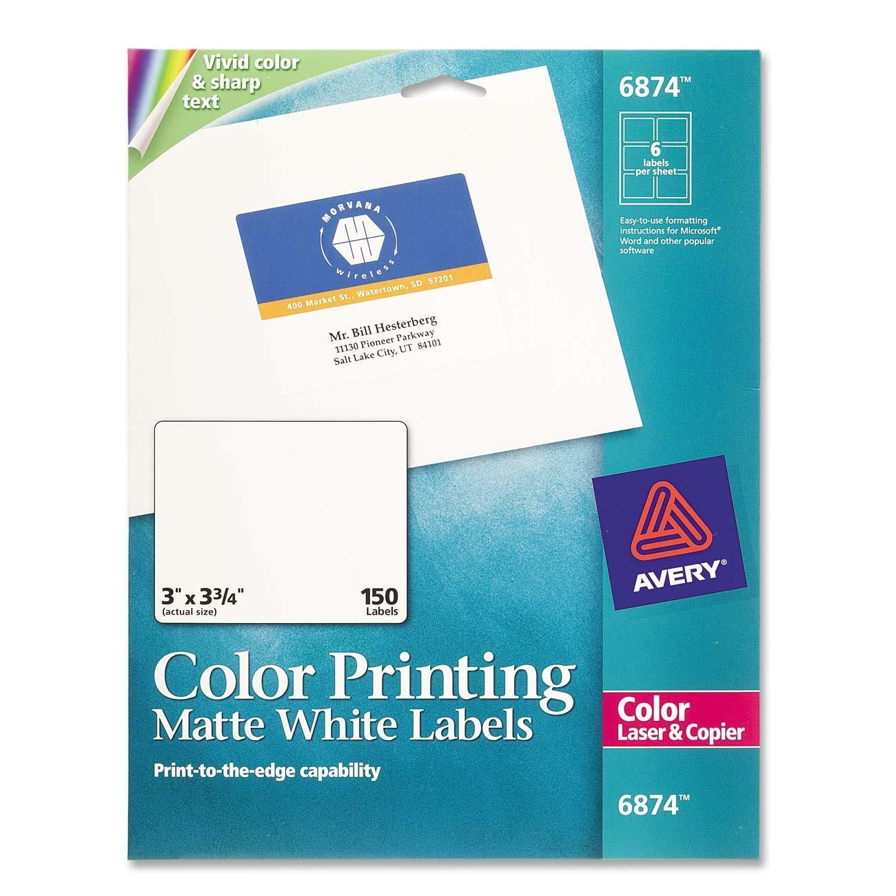 Avery Dennison Label Templates Williamson ga us