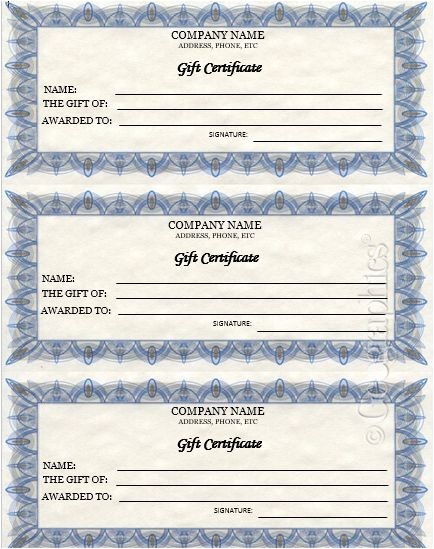 Avery Gift Certificate Template Williamson ga us