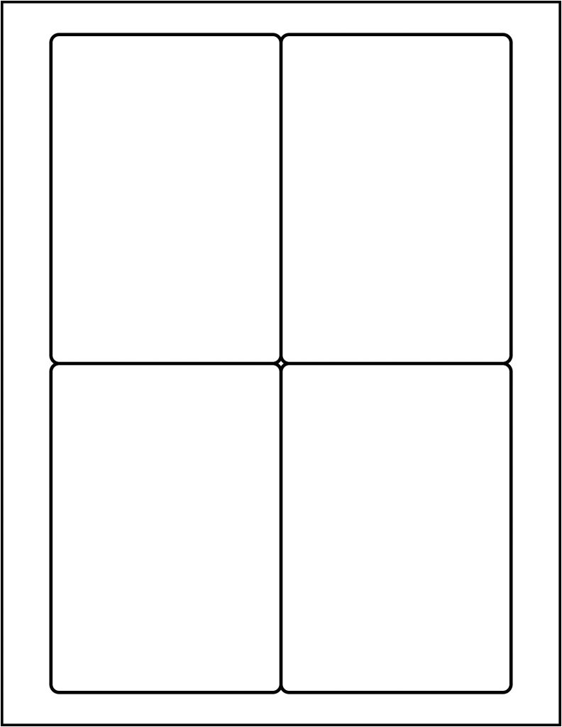 Avery Label Template 8366