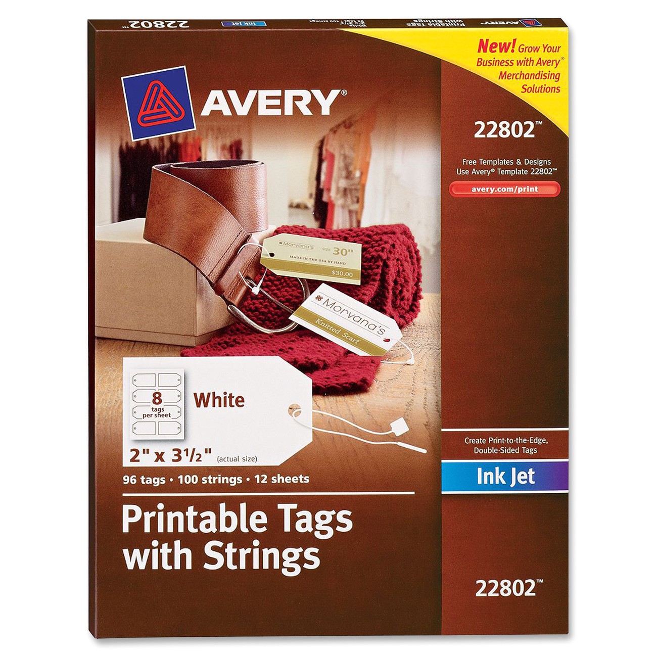 Avery Printable Tags Template Printable World Holiday