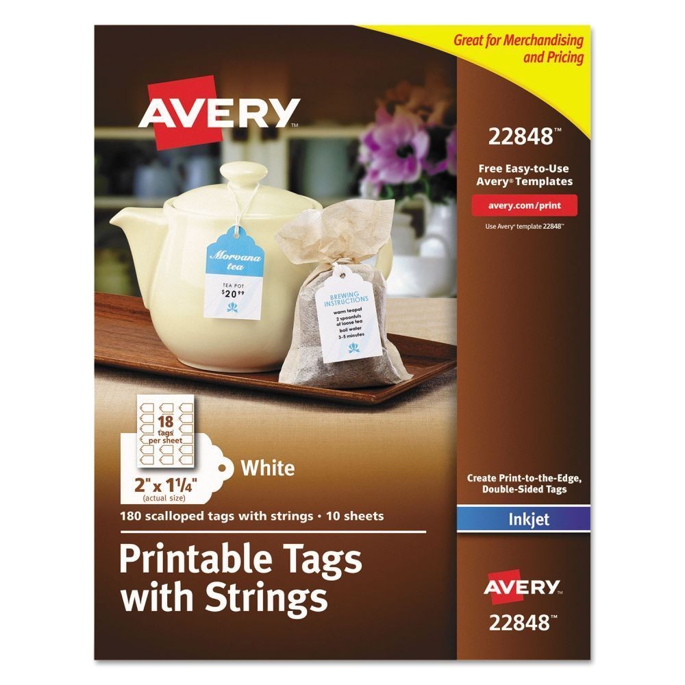 Avery Printable Tags With Strings Template Williamson ga us