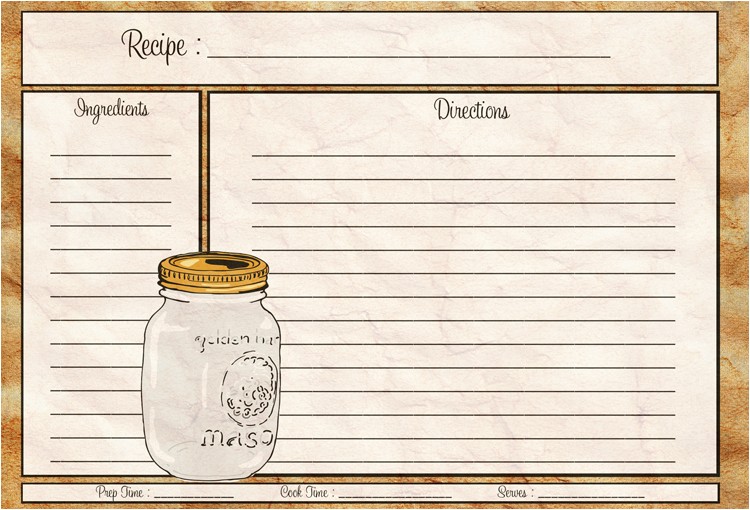 Avery Recipe Card Template Williamson ga us
