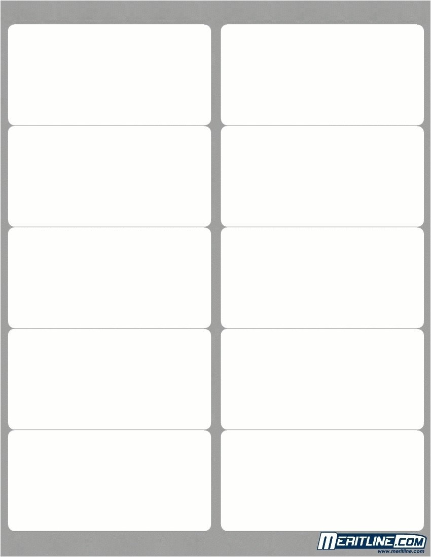 Avery Label Template 5163