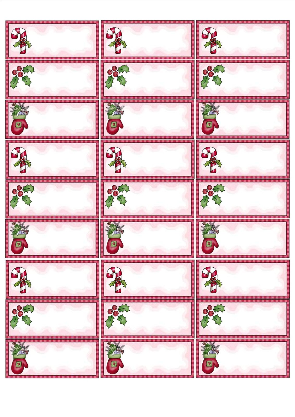 Christmas Return Address Labels Template Avery 5160 Williamson ga us