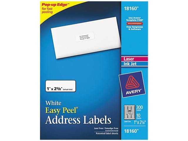 Free Avery 18160 Label Template Williamson ga us