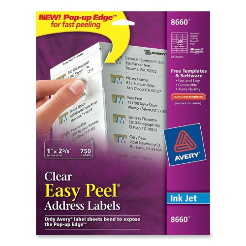 Free Avery Label Templates 8660 Williamson ga us