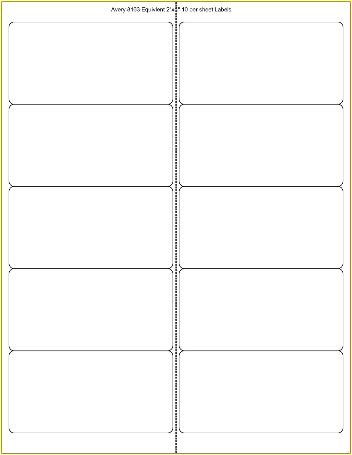 Free Avery Templates 8163 Williamson ga us
