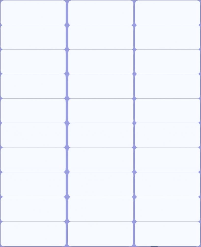 Free Templates For Avery Labels 5160 Williamson ga us