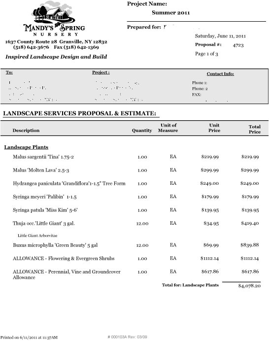 Masonry Bid Proposal Template Williamson ga us