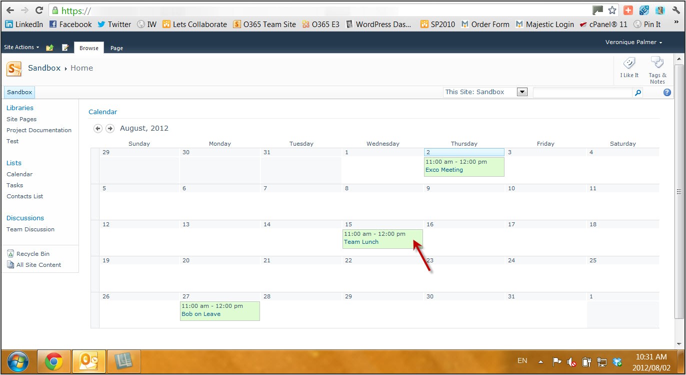 Sharepoint Calendar Templates Williamson ga us