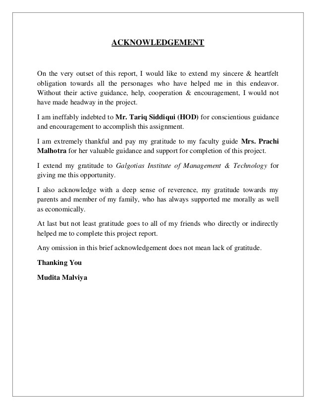 Acknowledgement Samples For Research Phd Thesis Dedication To Parents 