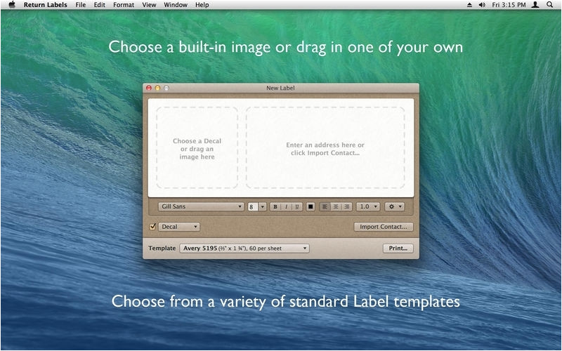 Avery Template 5523 Williamson ga us