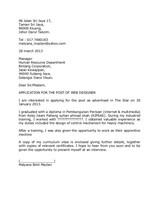 Covering Letter Dear Sir Madam Williamson ga us Covering Letter Dear Sir Madam Williamson ga us