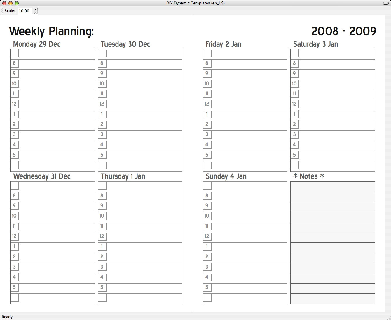 Daytimer Templates Williamson ga us
