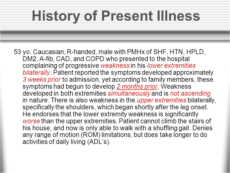 History Of Present Illness Template Williamson ga us