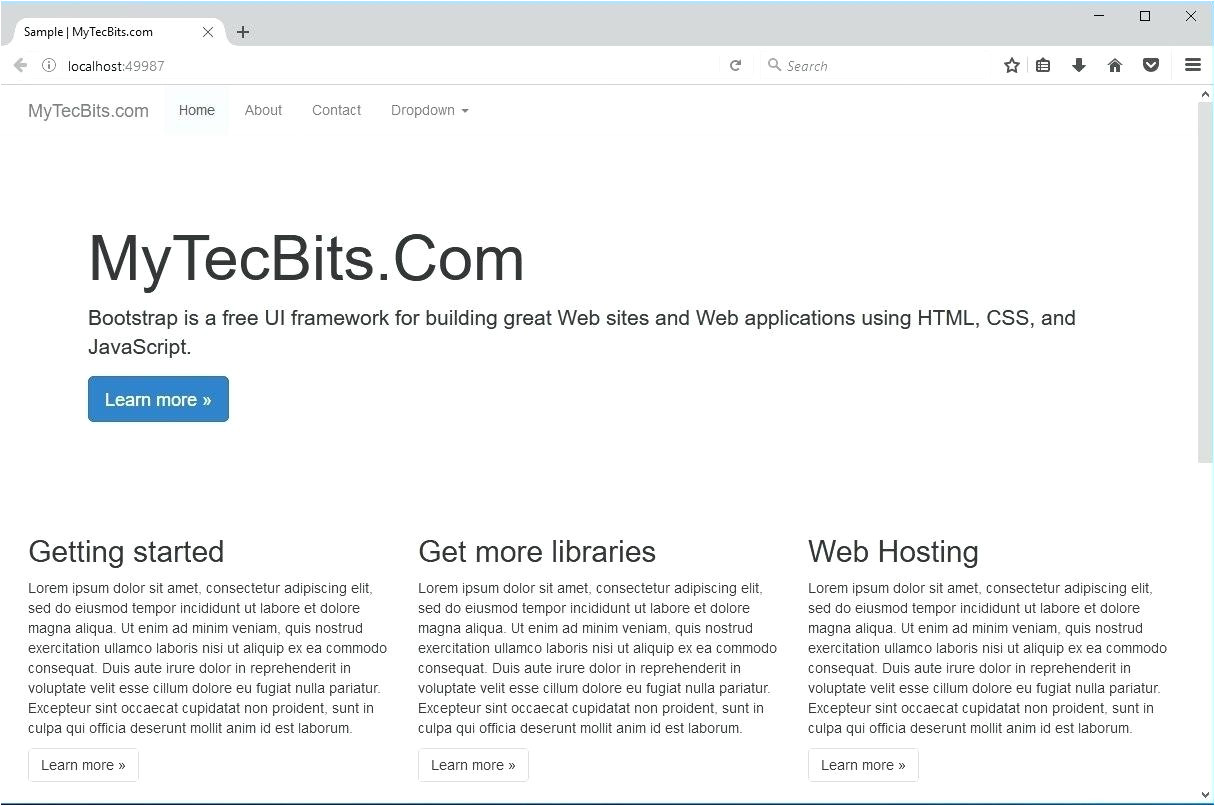 Html Master Page Template Williamson ga us