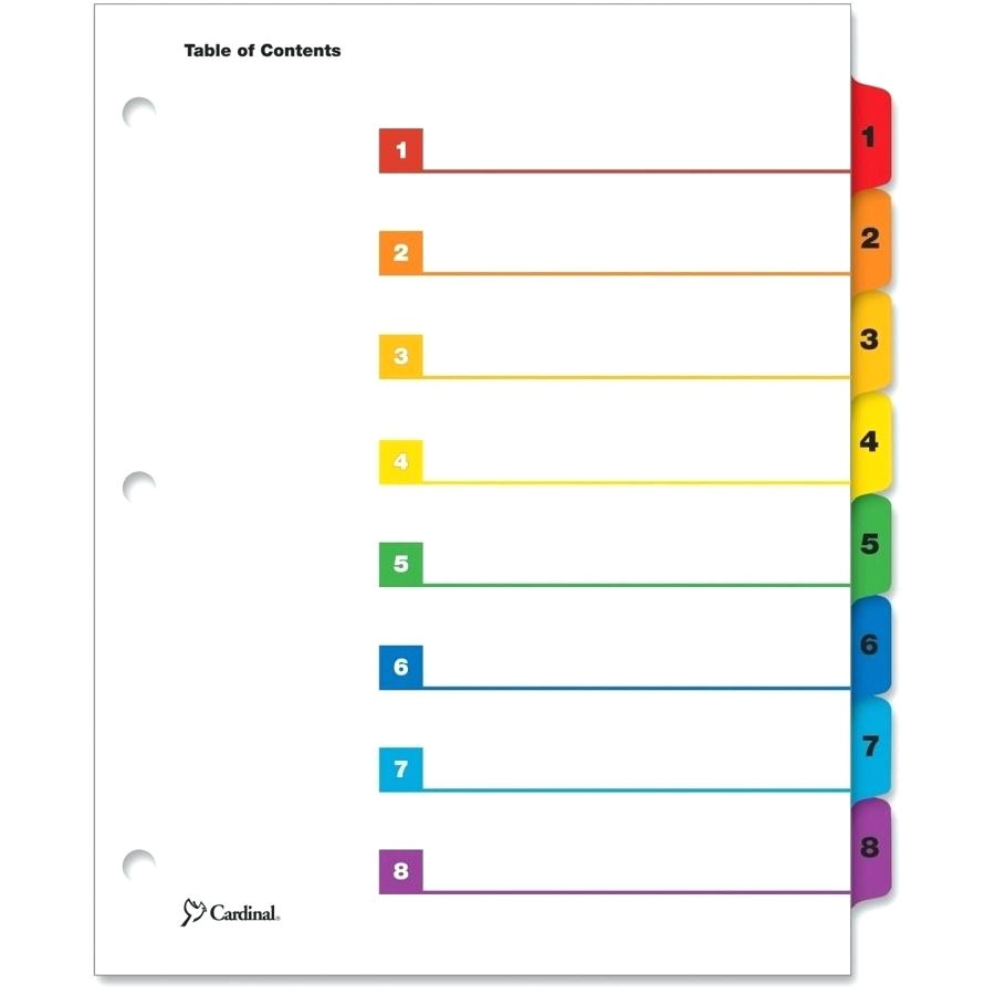 Office Depot Divider Templates Williamson ga us