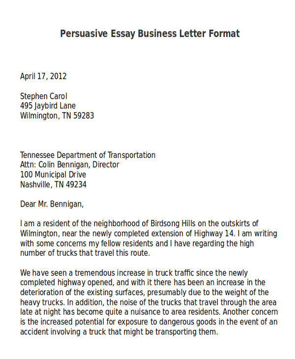 Persuasive Memo Template Williamson ga us