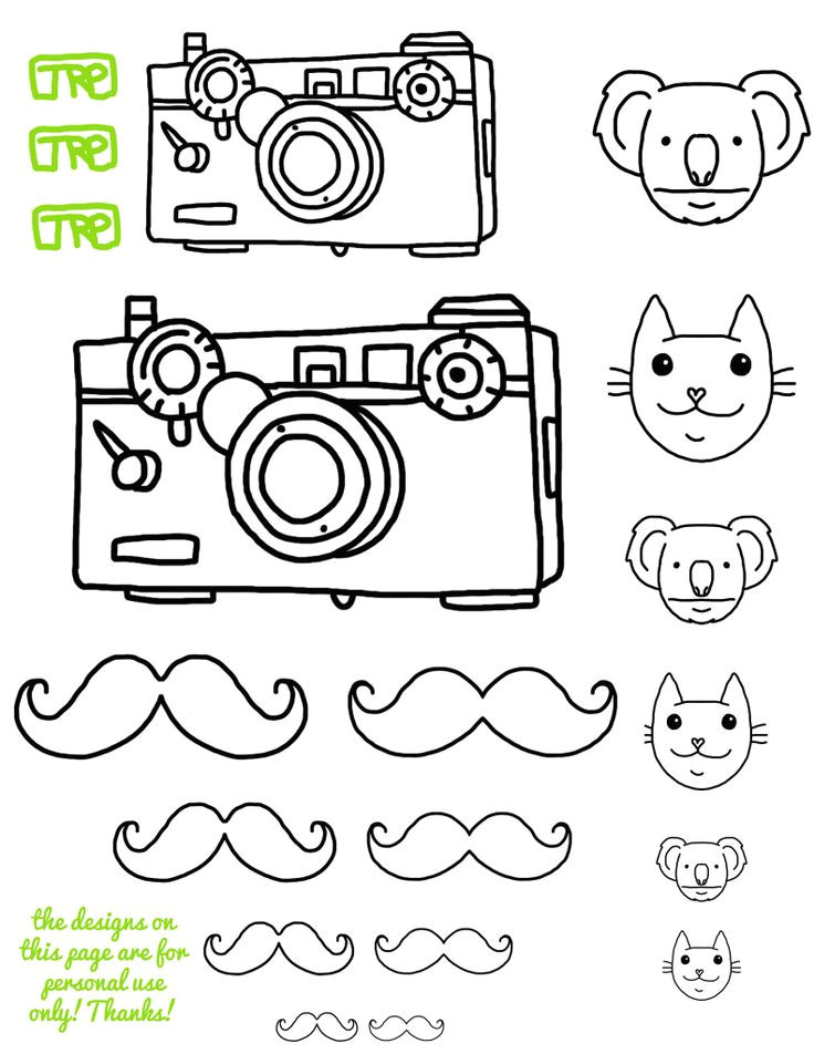 Printable Shrinky Dink Traceables