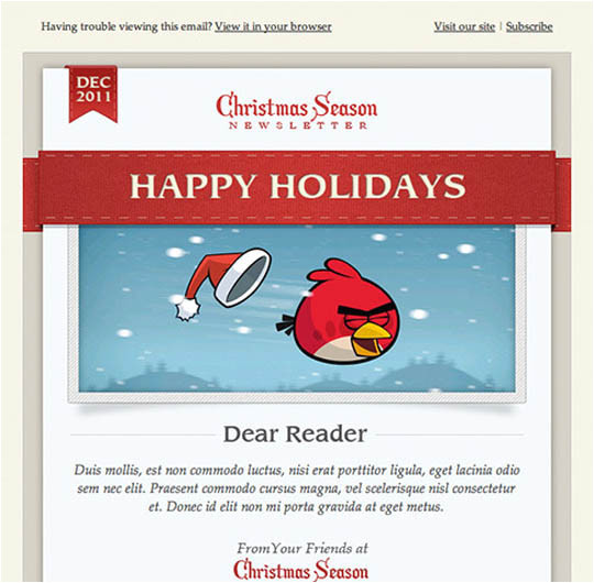 Christmas Email Templates For Outlook Messages Williamson ga us