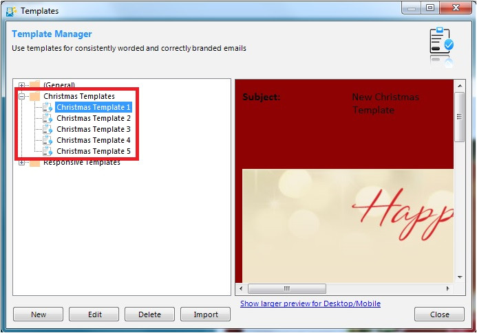 Christmas Email Templates For Outlook Messages Williamson ga us
