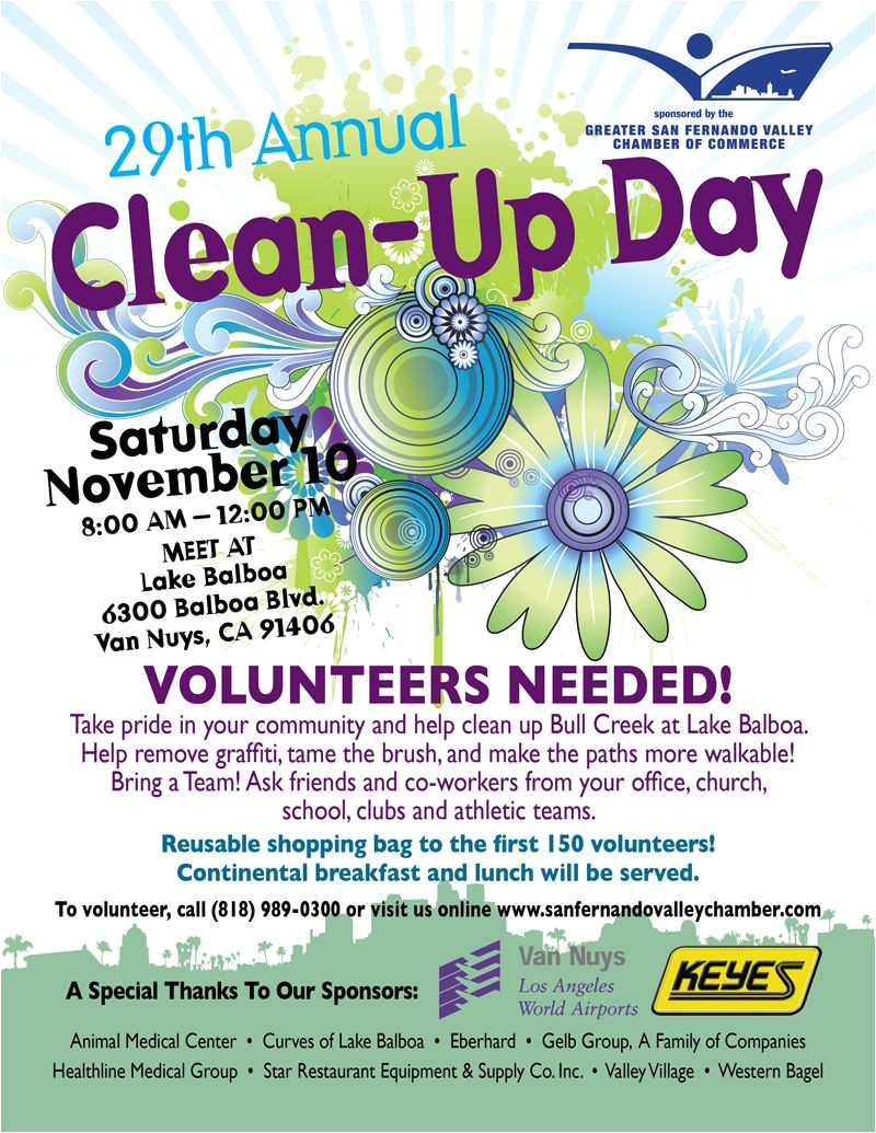 Fall Clean Up Flyer Template Williamson ga us