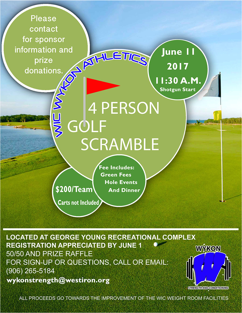 Golf Scramble Flyer Template Free Williamson ga us