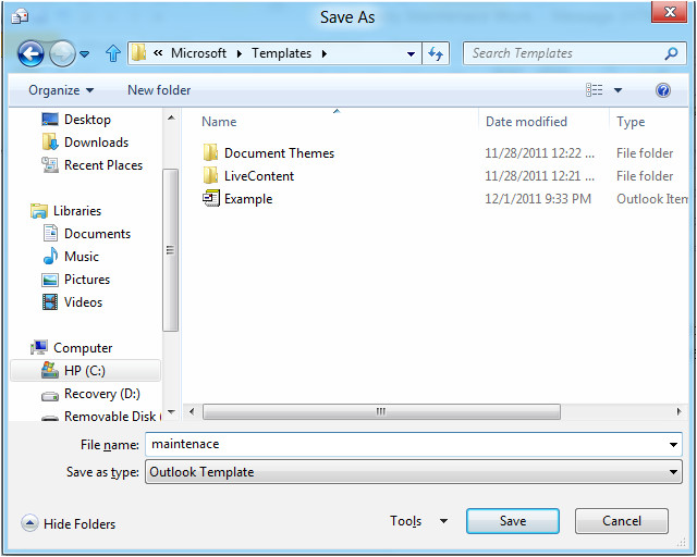 How To Save An Email Template In Outlook 2010 Williamson ga us