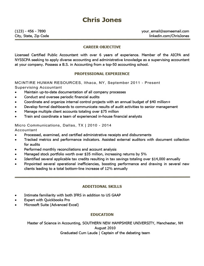 Basic Resume For Beginners Williamson ga us