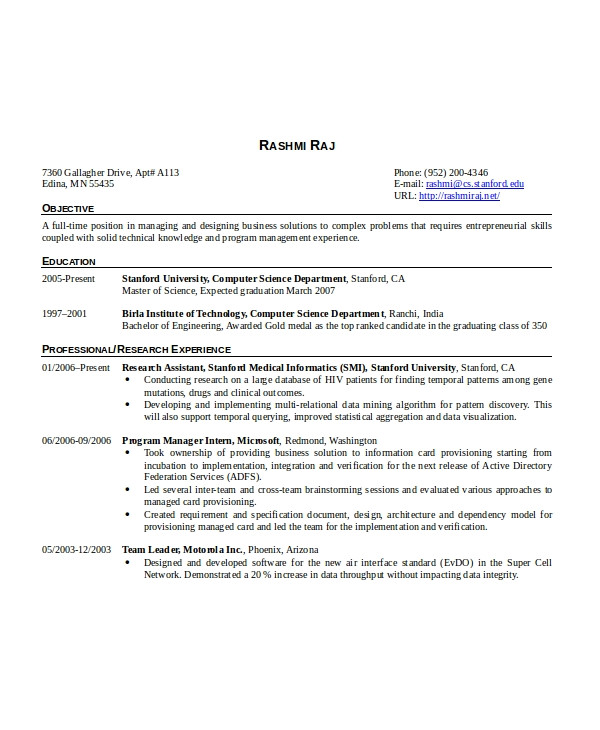 Embedded Engineer Resume 1 Year Experience Williamson ga us
