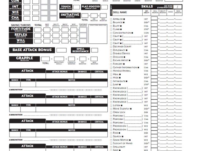 Dnd Templates Blank Dnd Character Sheet Pg1 by Seraph Colak On ...