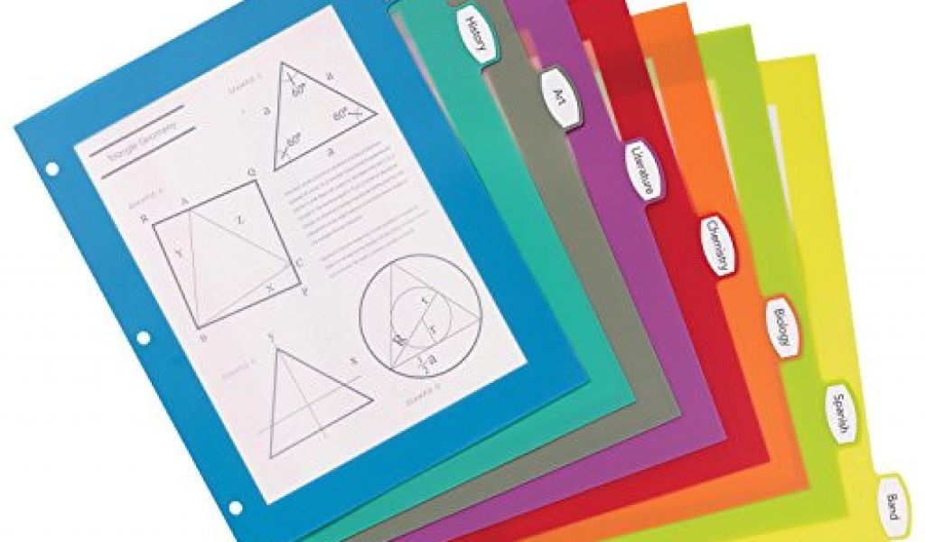 Office Depot Printable Label 8 Tab Dividers Template Printable Templates