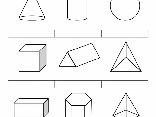 Three Dimensional Shapes Templates Printable Shapes 2d and 3d ...