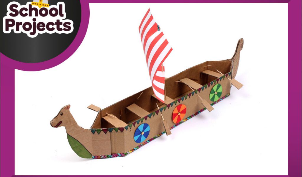 Viking Longship Template How to Make A Viking Longboat Hobbycraft Blog ...