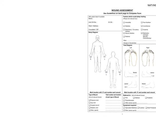 Wound Chart Template Wound Documentation Example Iancconf Com ...